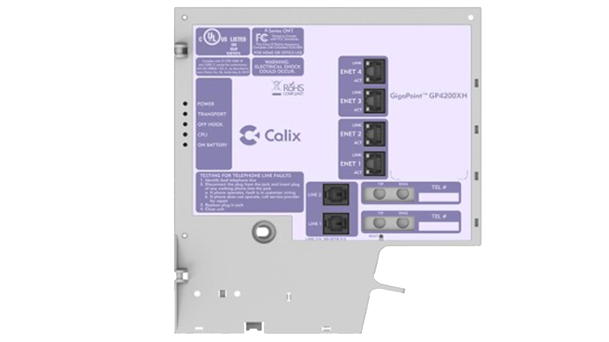 GigaPoint Optical Network Terminal | Calix Optical Network Unit | Calix