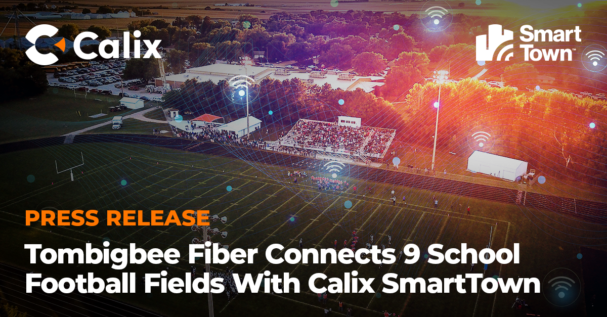 Tombigbee Fiber connects 9 fields with Calix | Calix Press Release