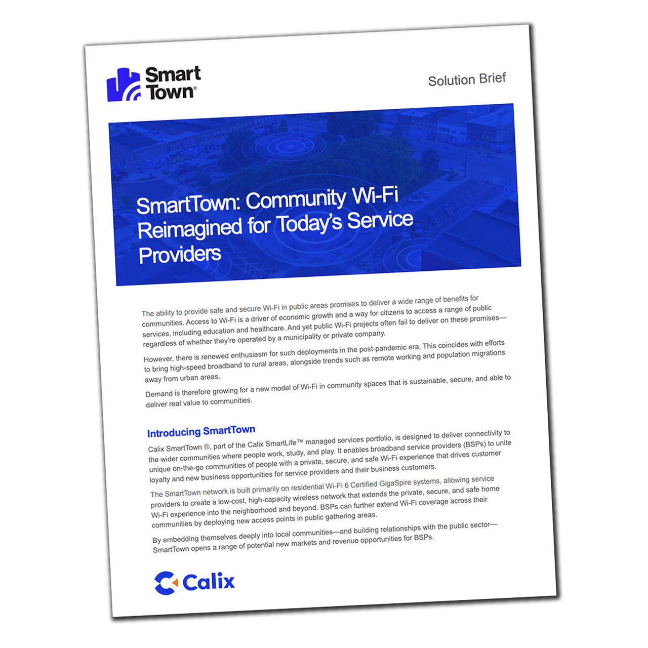 SmartTown: Community Wi-Fi Reimagined | Connect With Calix